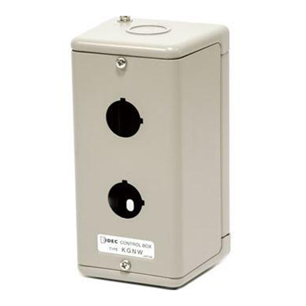 IDEC Control Box, 2-Hole, IP40 Model# KGNW212Y – Zenith United Electric