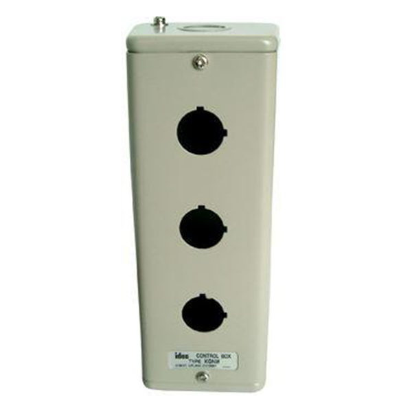 IDEC Control Box, 3-Hole, IP40 Model# KGNW313Y – Zenith United Electric