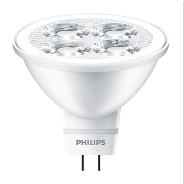 Philips LED MR16 Lamp 5 Watts 2700K MR16 24D Model# L-PHI-LMP-00695 ...